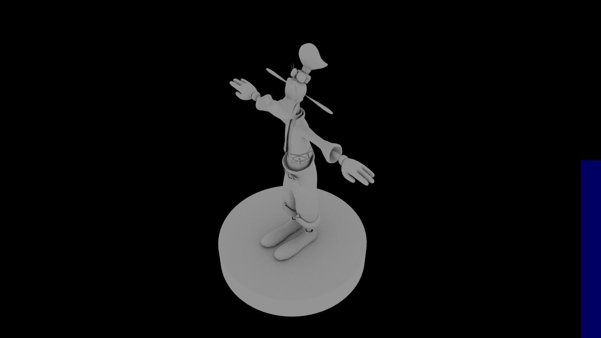 GOOFY - CARTOON 3D PRINT MODEL 3D model | CGTrader