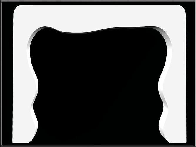 3D model Curved Arch VR / AR / low-poly | CGTrader