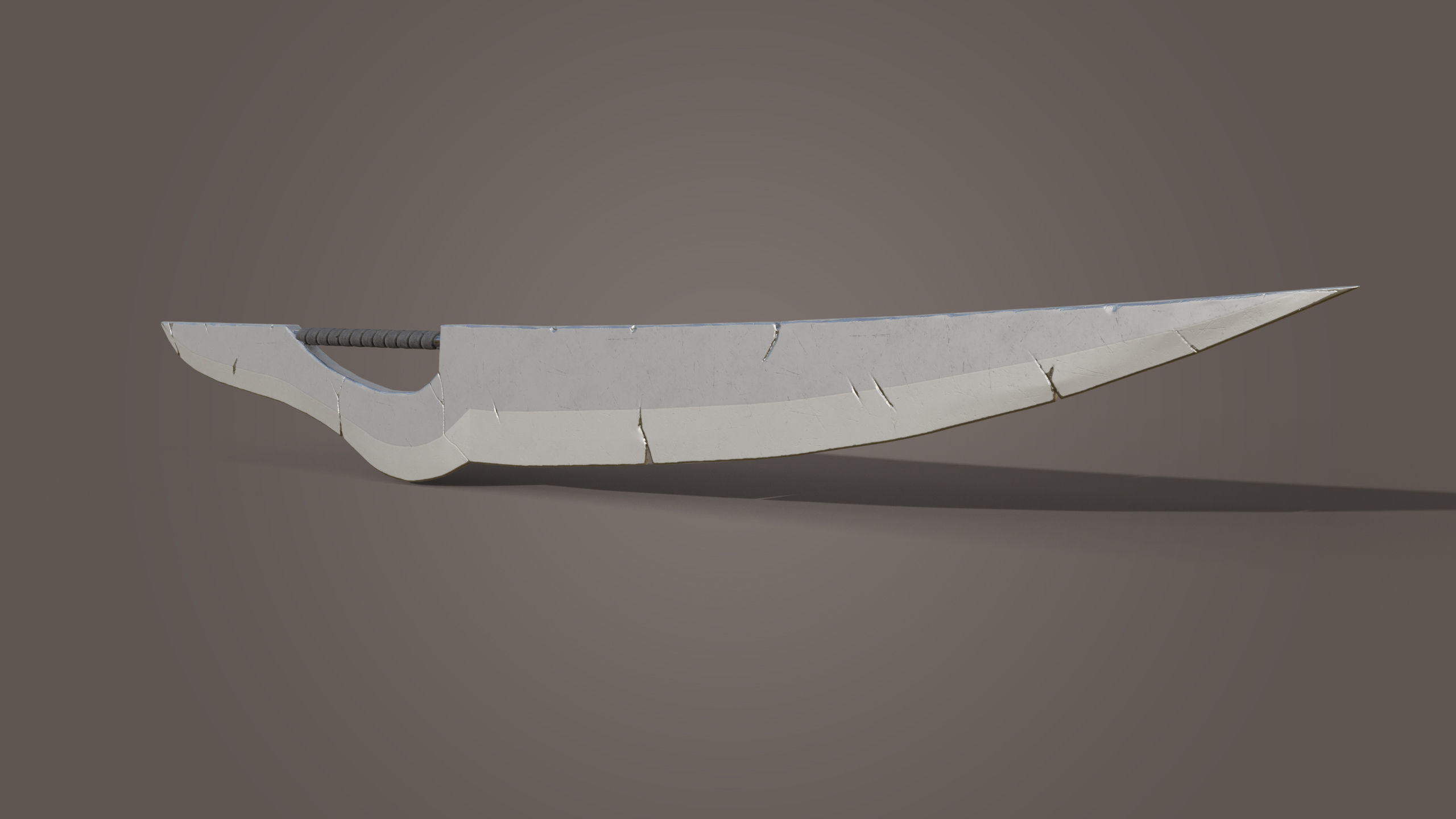 3D model Low poly long bladed sword VR / AR / low-poly | CGTrader