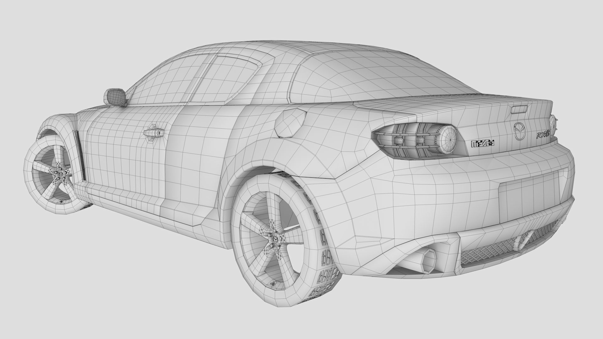 Mazda RX-8 3D model | CGTrader