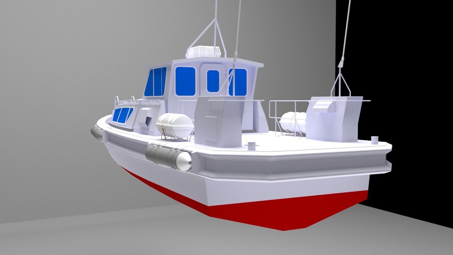 Damen Stan Patrol 1605 3D model animated | CGTrader