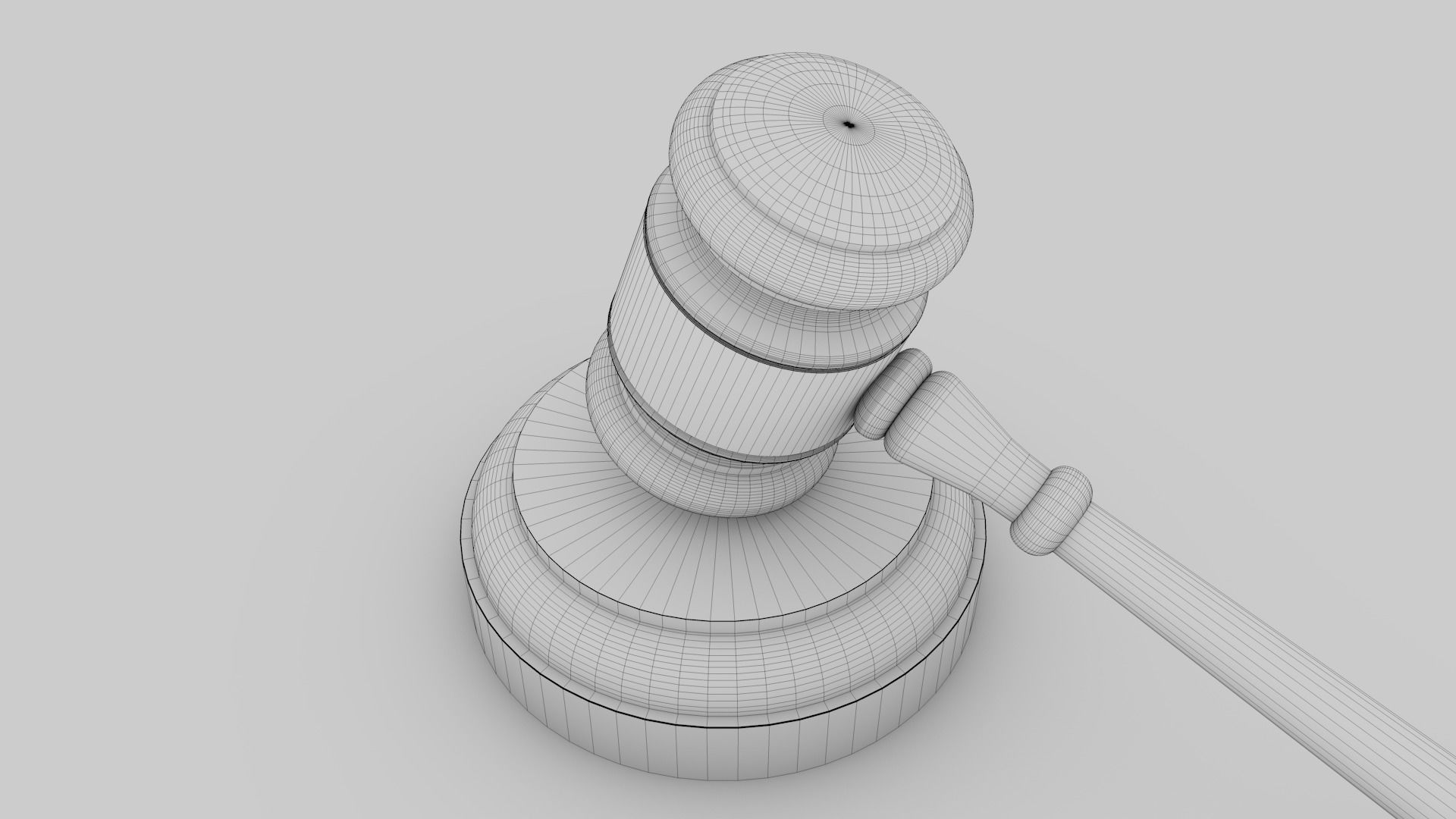 Gavel 3D model | CGTrader