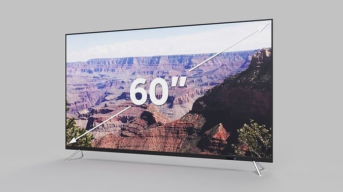 LCD HD TV 3D model | CGTrader