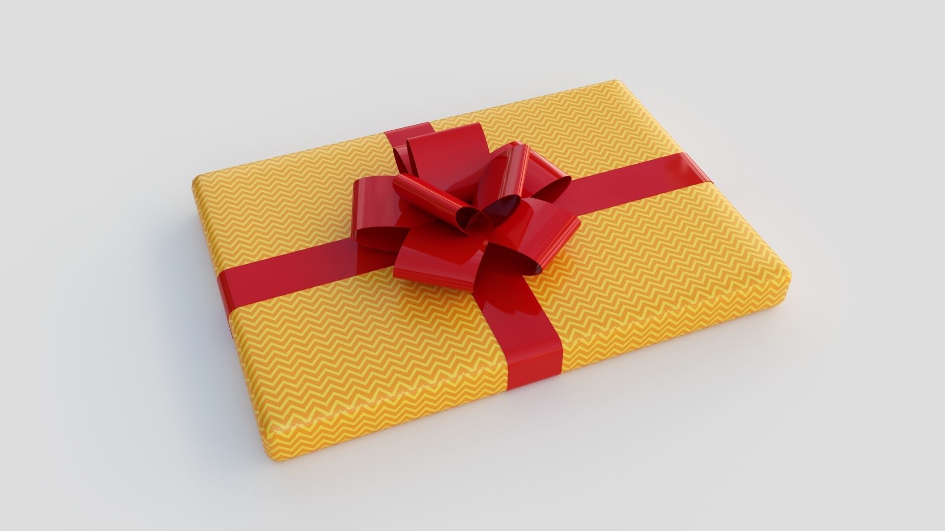 Gift Present 3D model rigged | CGTrader