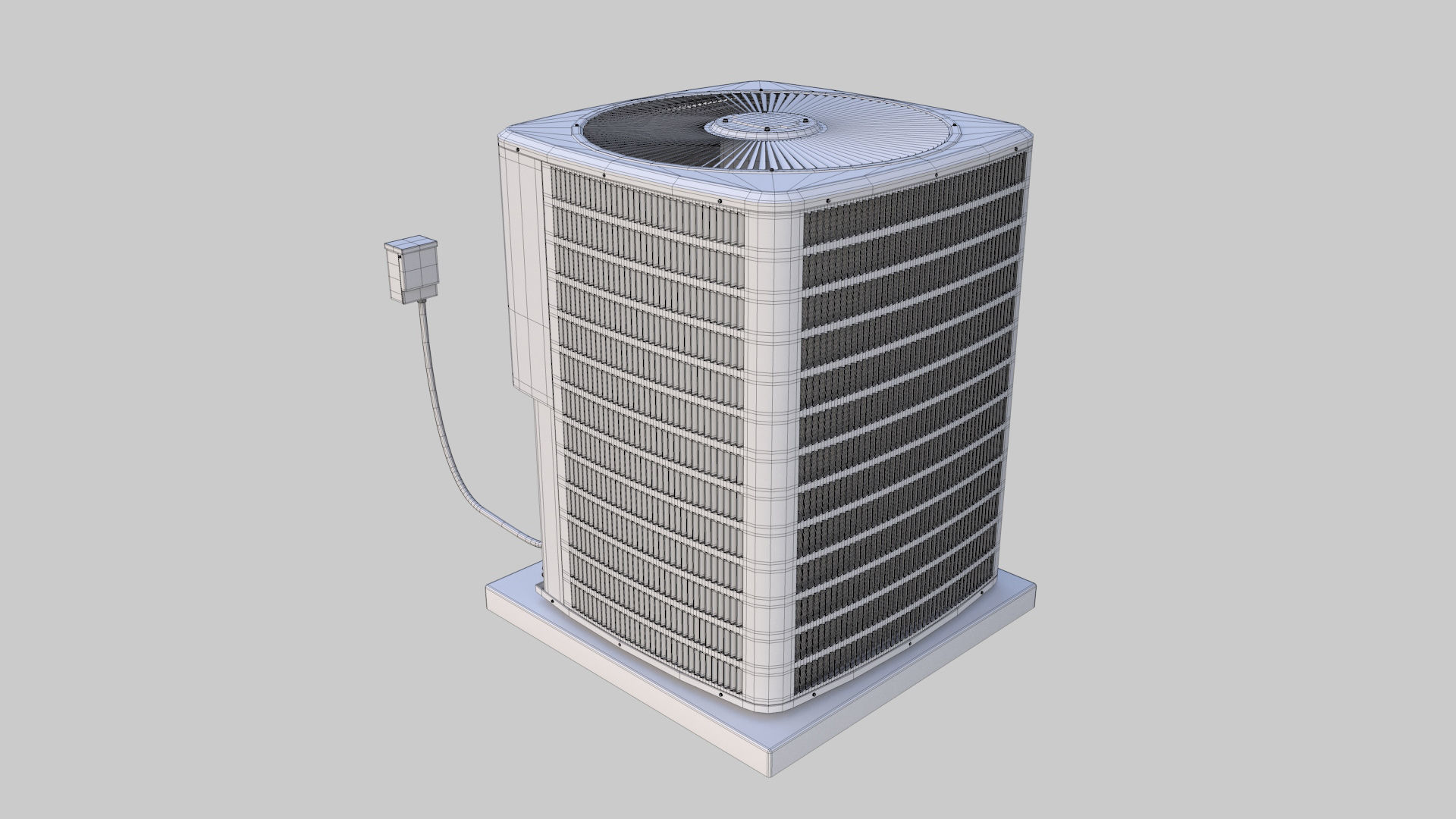 Condenser Unit 3D model | CGTrader