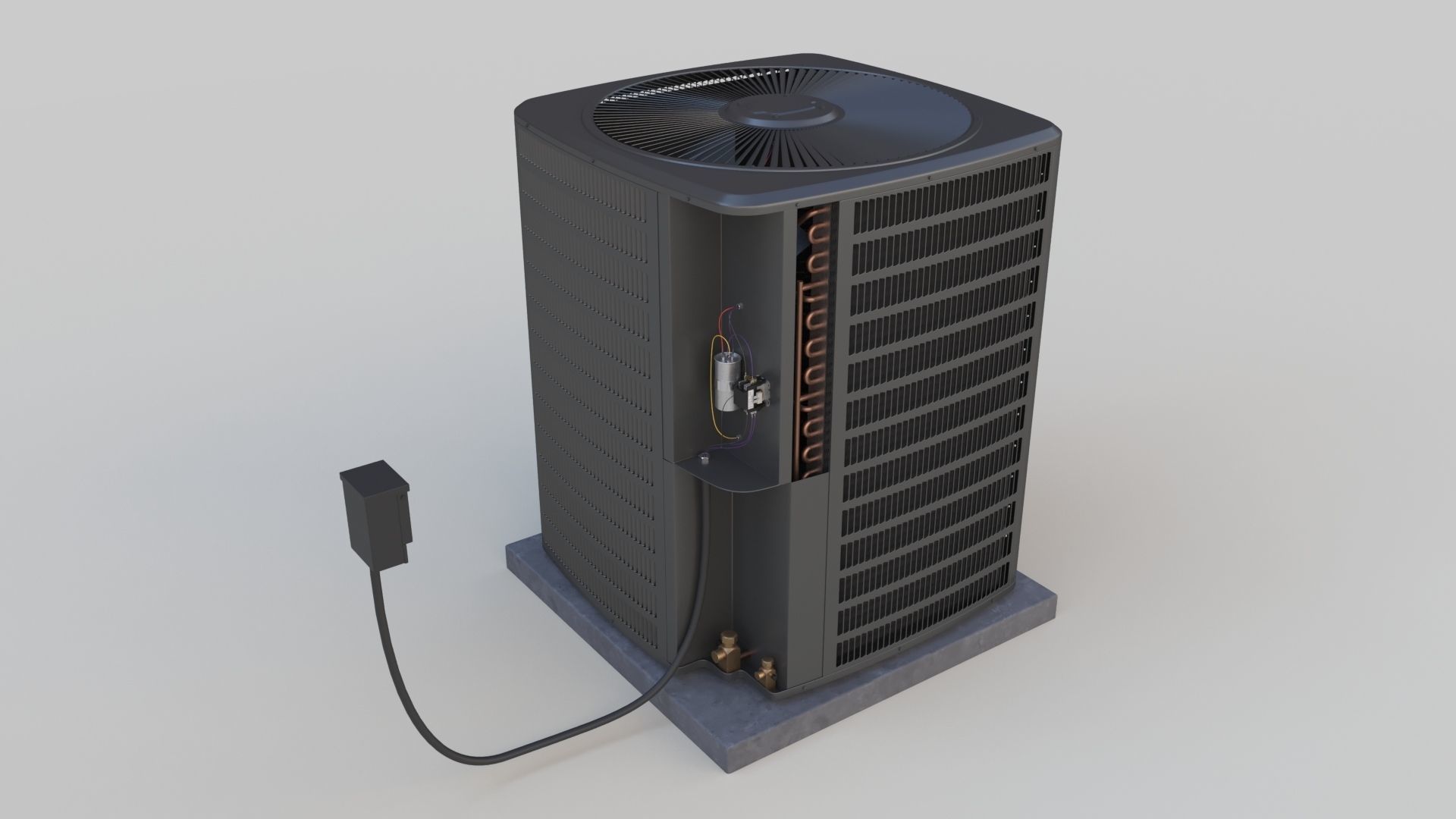 Condenser Unit 3D model | CGTrader
