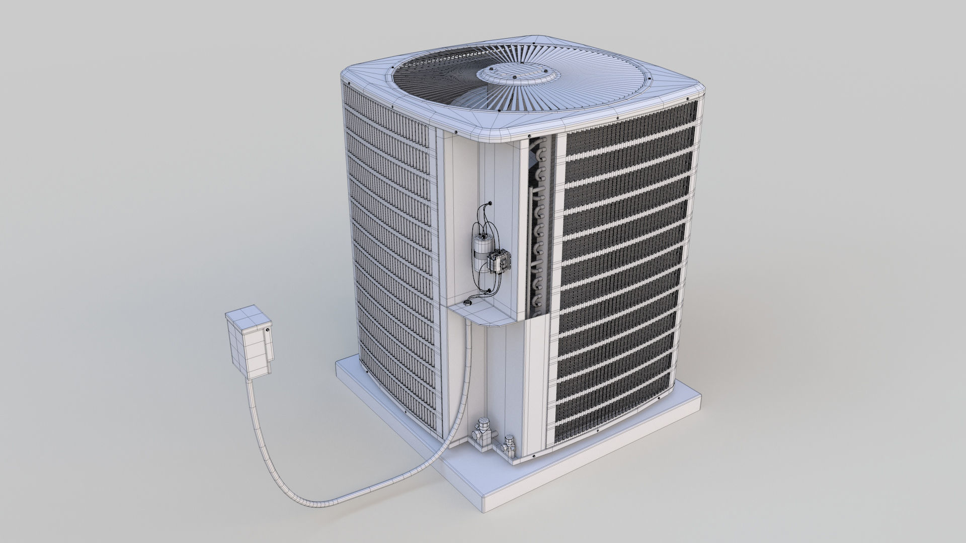 Condenser Unit 3D model | CGTrader
