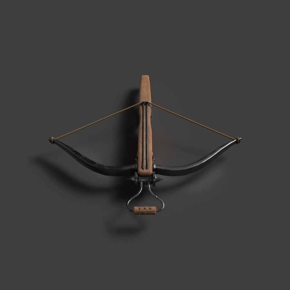 3D model medieval arbalest VR / AR / low-poly | CGTrader