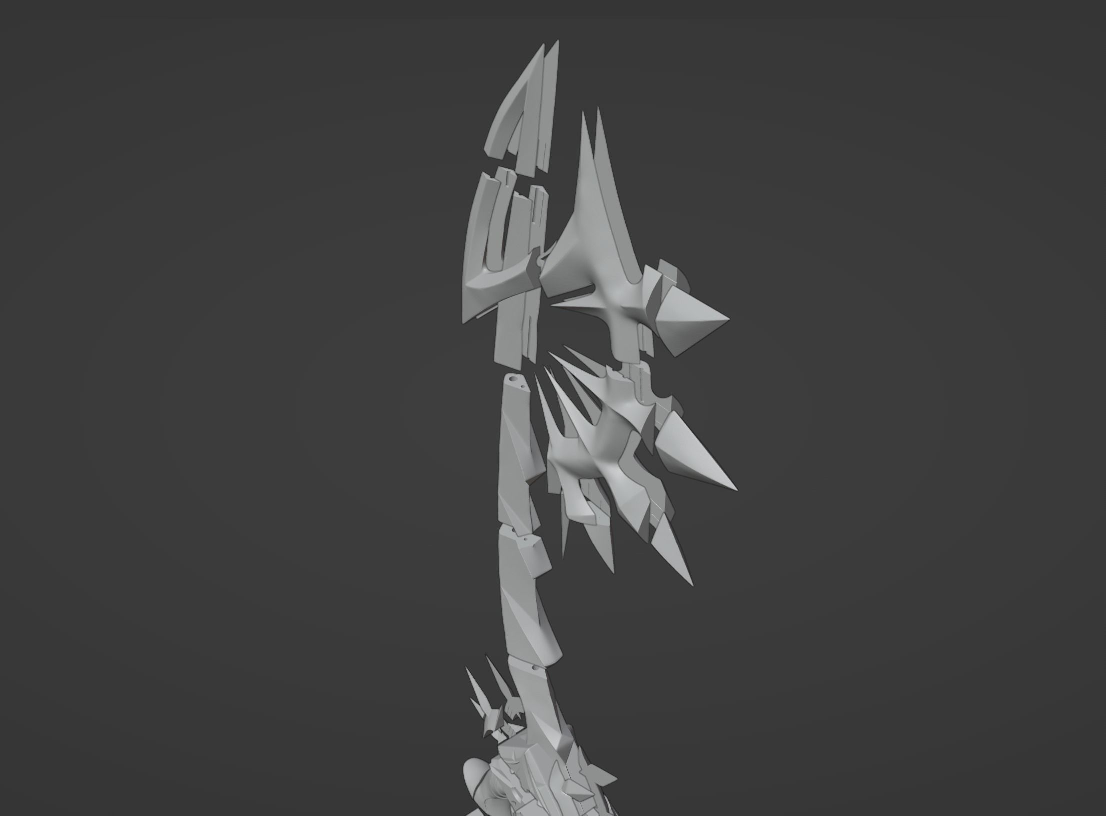 Roxas Two Become One 3D Model Kingdom Hearts 3D model 3D printable ...