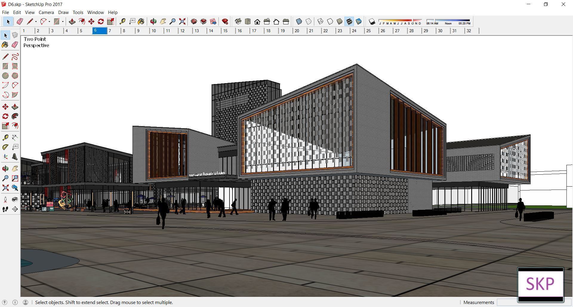 Sketchup Shopping Center D6 3D model | CGTrader