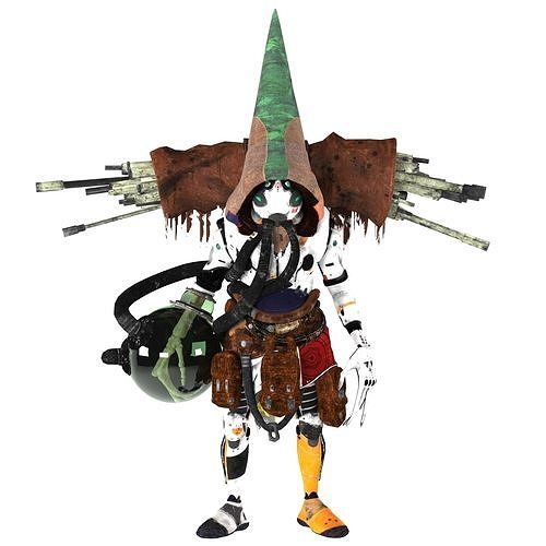 Alien overwatch - saiyuki otaku 3D model | CGTrader
