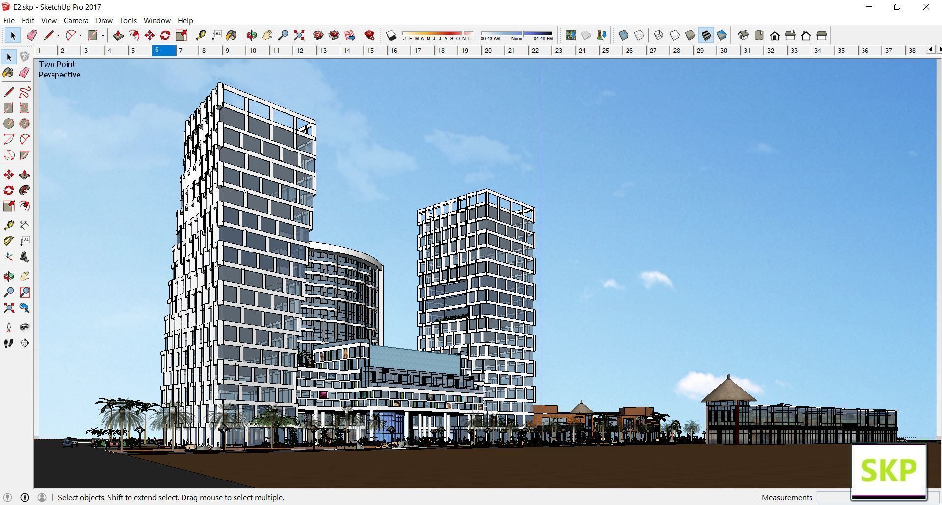 Sketchup Shopping Center E2 3D model | CGTrader