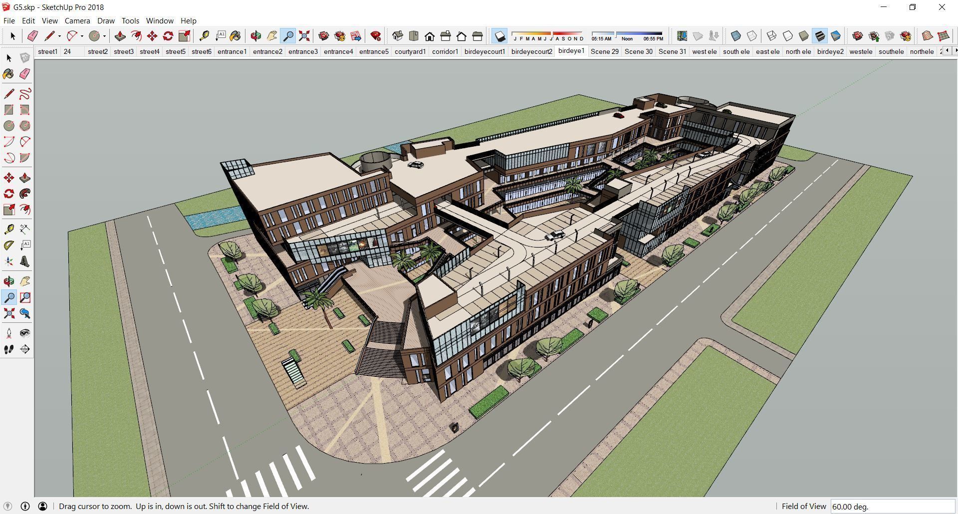 Sketchup Shopping Center G5 3D model | CGTrader