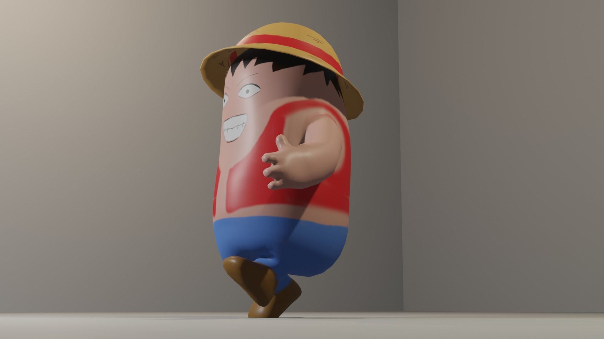 3D model Luffy VR / AR / low-poly | CGTrader