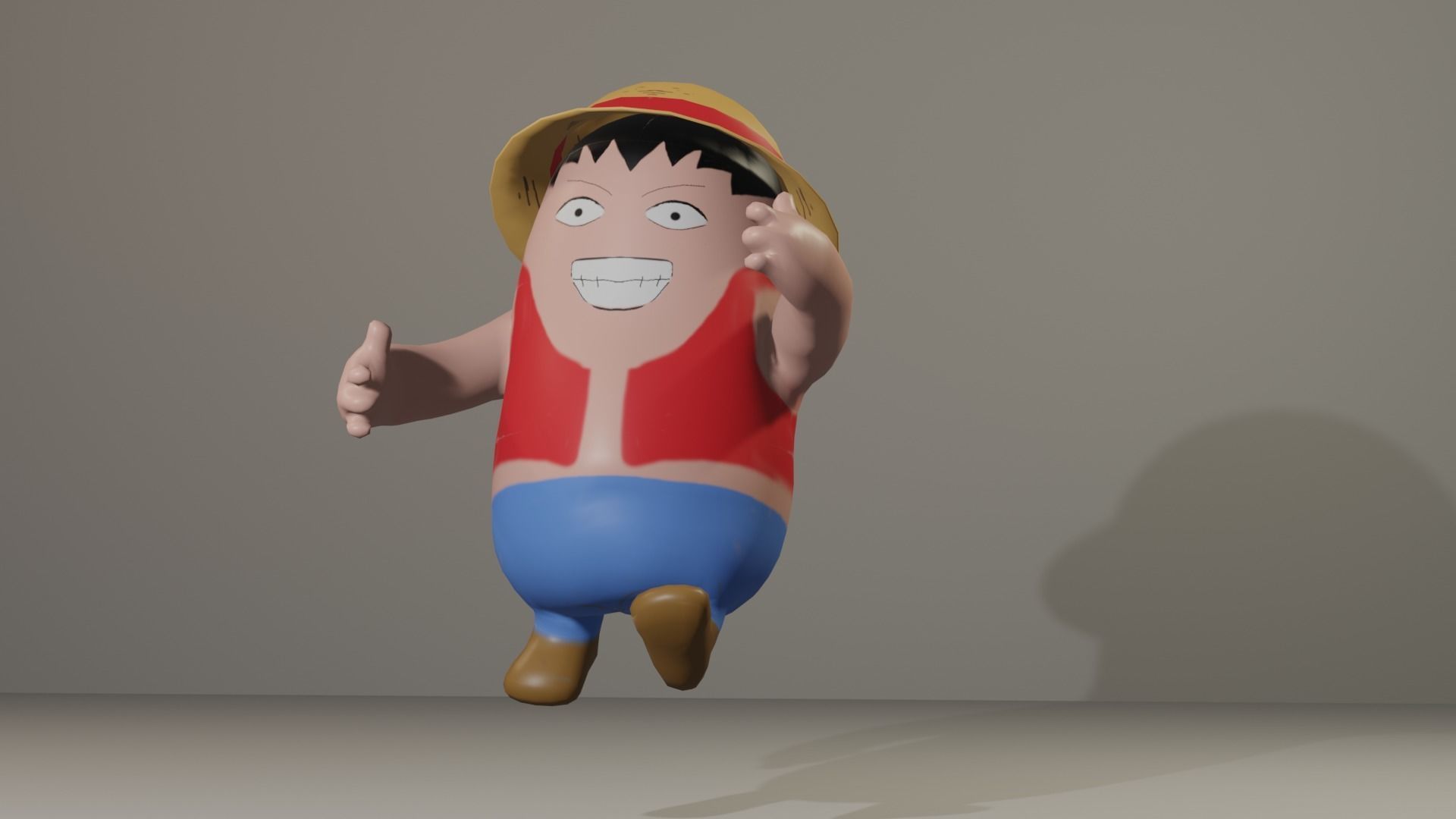 3D model Luffy VR / AR / low-poly | CGTrader