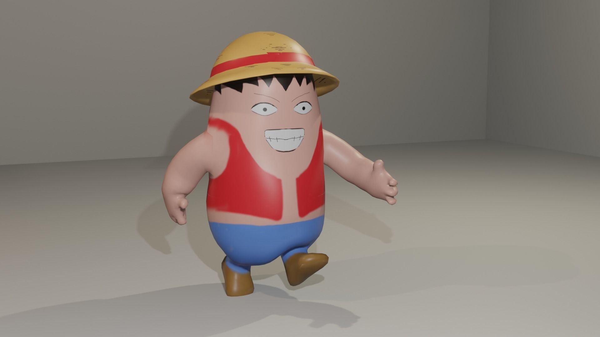 3D model Luffy one piece VR / AR / low-poly | CGTrader