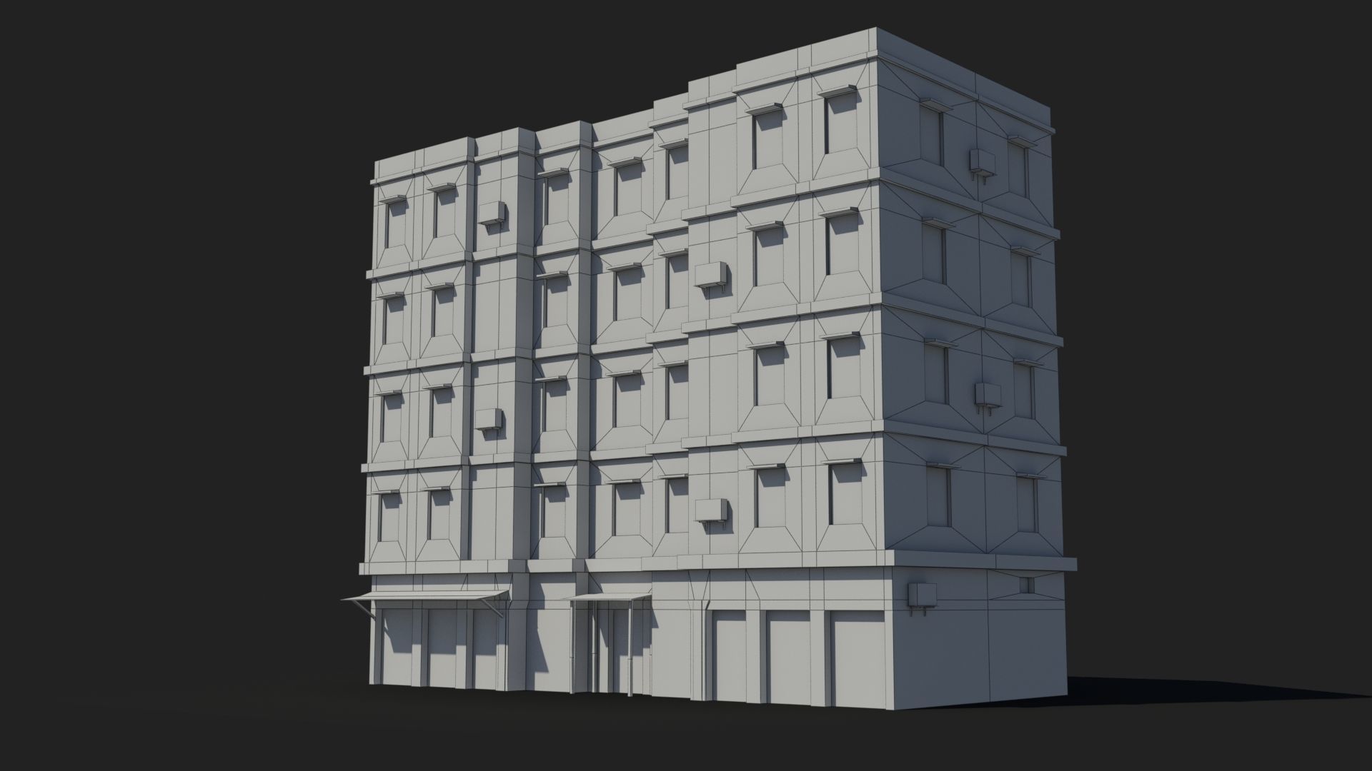 3D model Arab Middle East Building x2 VR / AR / low-poly | CGTrader