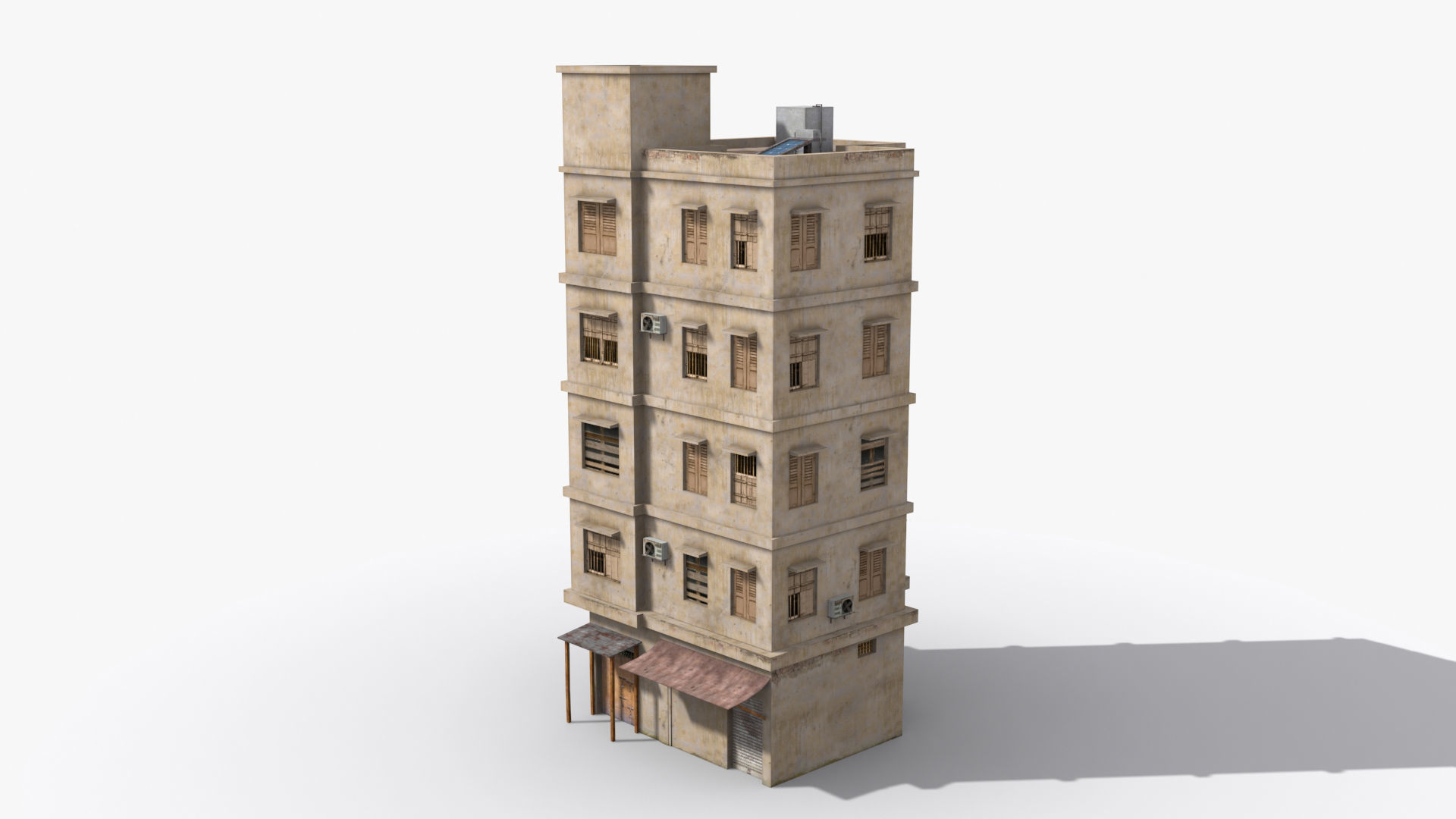 3D model Arab Middle East Building x5 VR / AR / low-poly | CGTrader