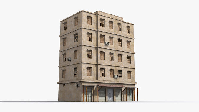 3D model Arab Middle East Building x6 VR / AR / low-poly | CGTrader