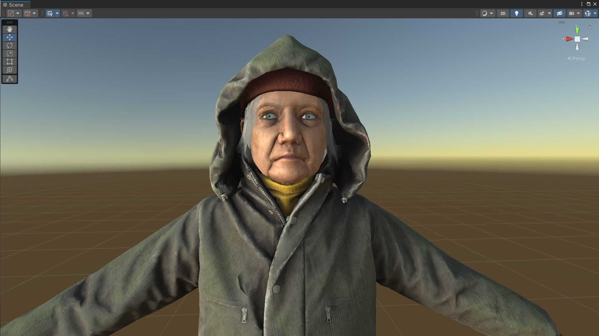 3D model Homeless person Martha VR / AR / low-poly | CGTrader