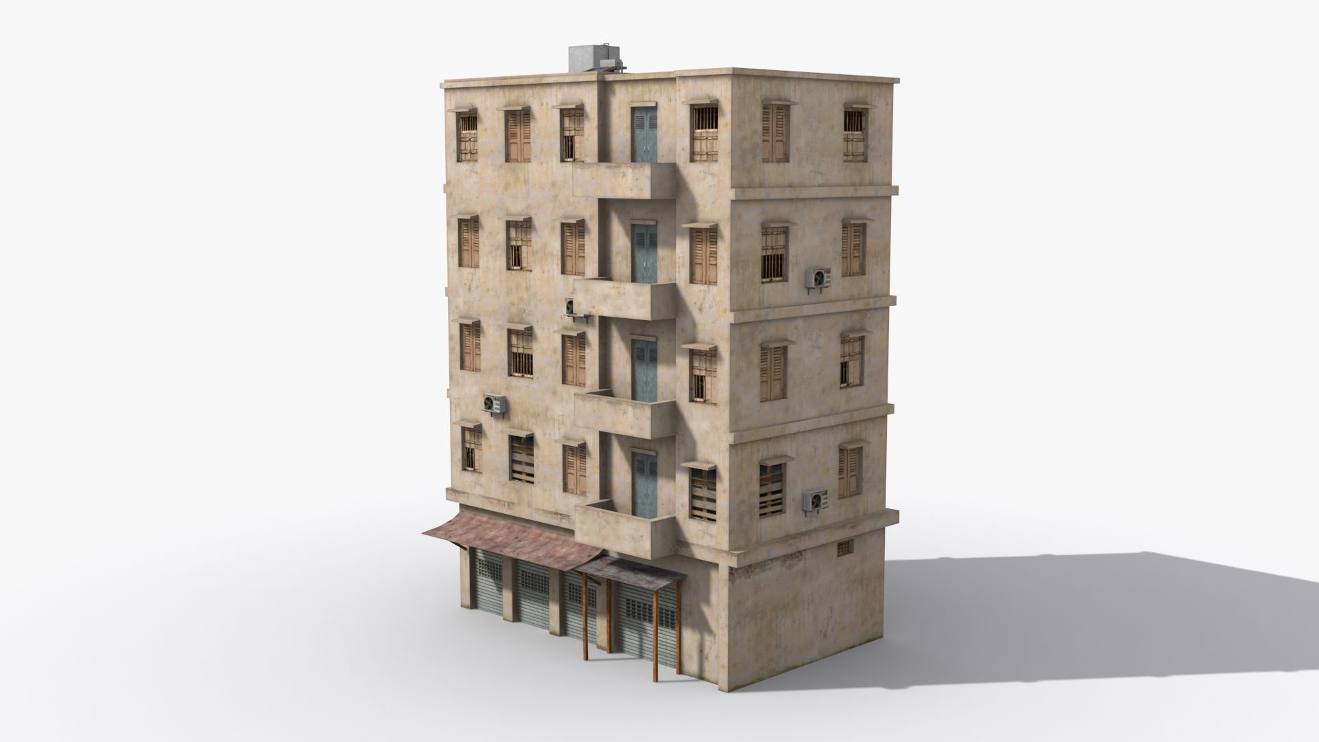 3D model Arab Middle East Building x9 VR / AR / low-poly | CGTrader
