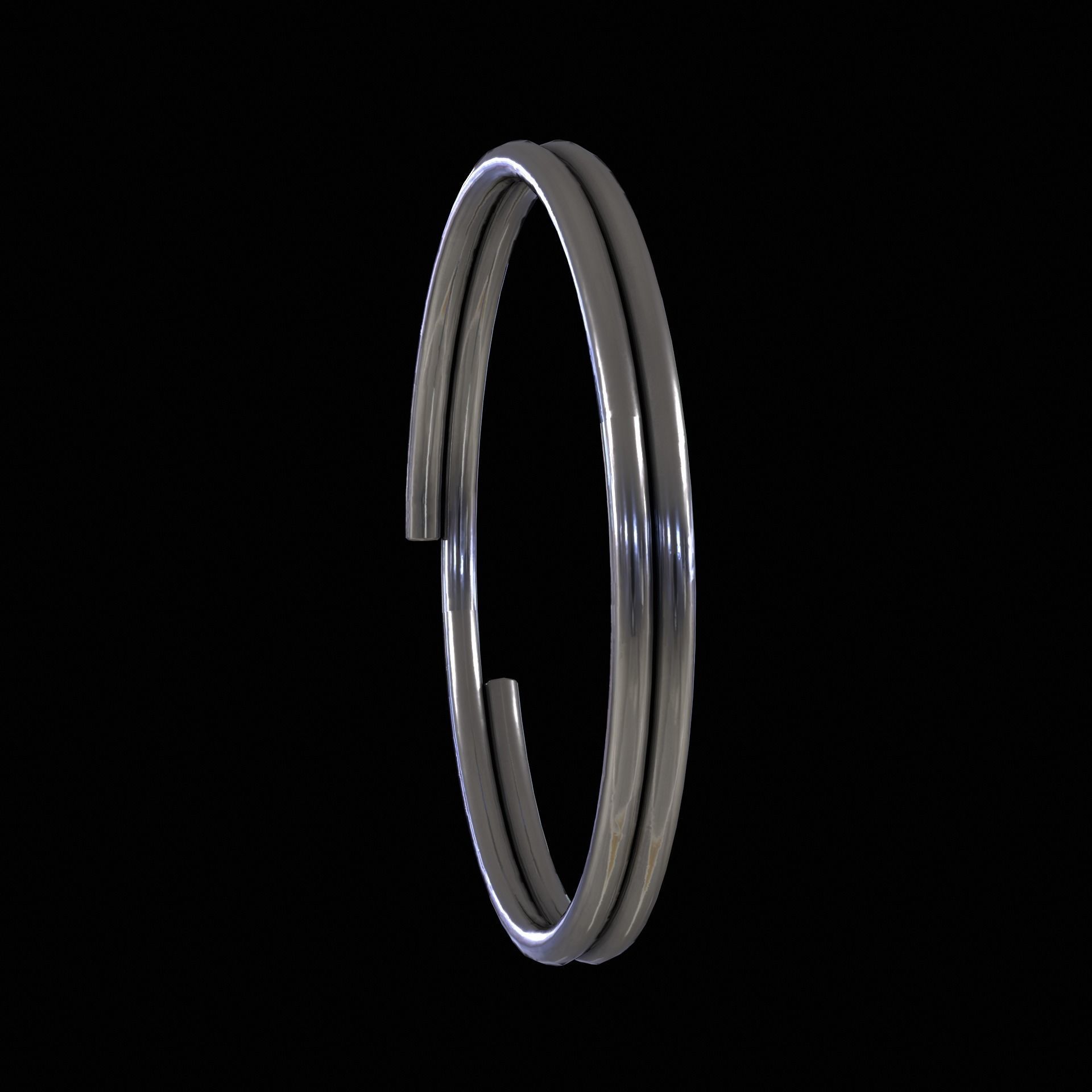 3D model Keyring Loop VR / AR / low-poly | CGTrader