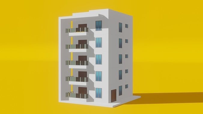 3D model Small building VR / AR / low-poly | CGTrader