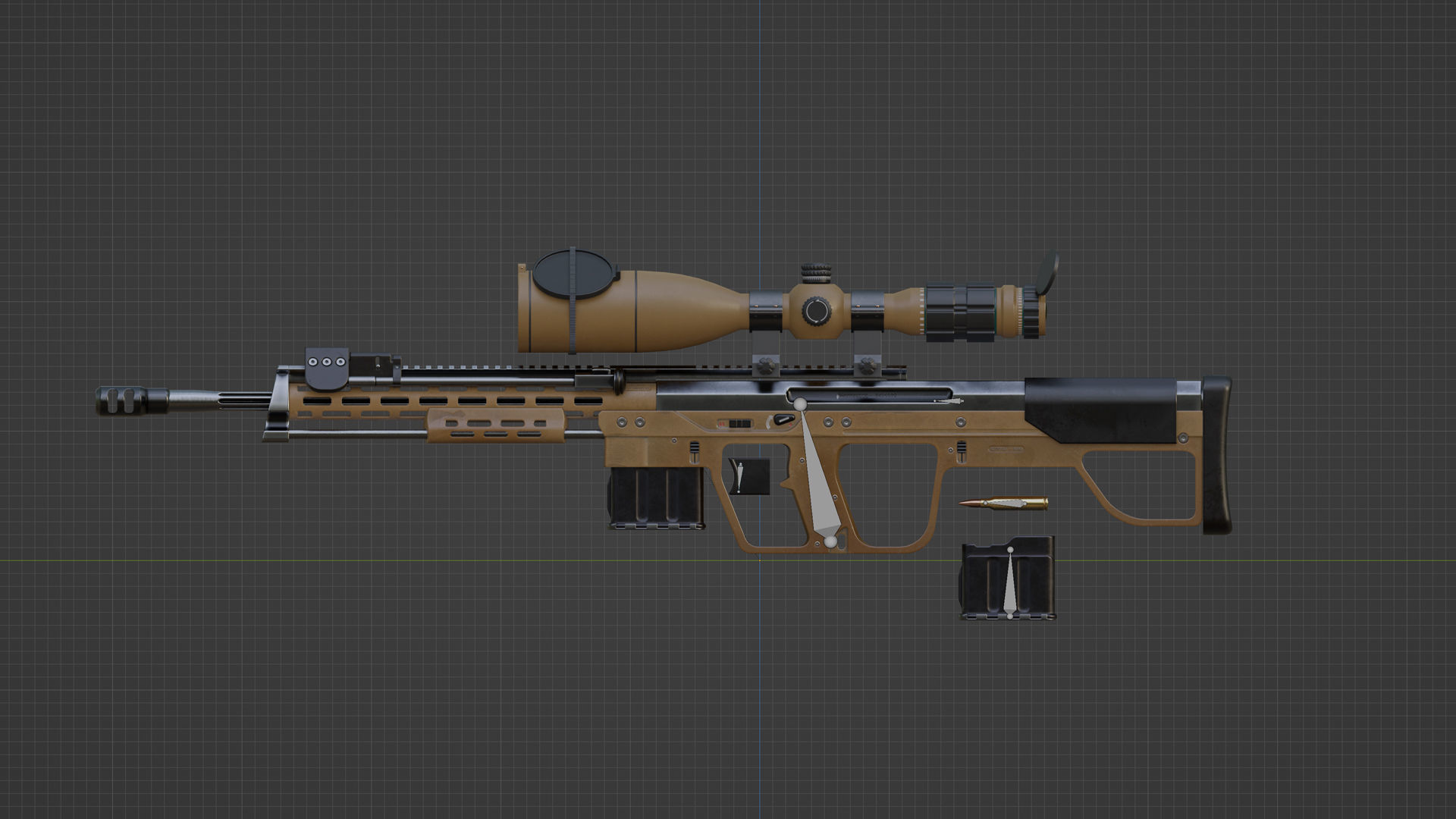 3D model DSR 1 modified VR / AR / low-poly | CGTrader