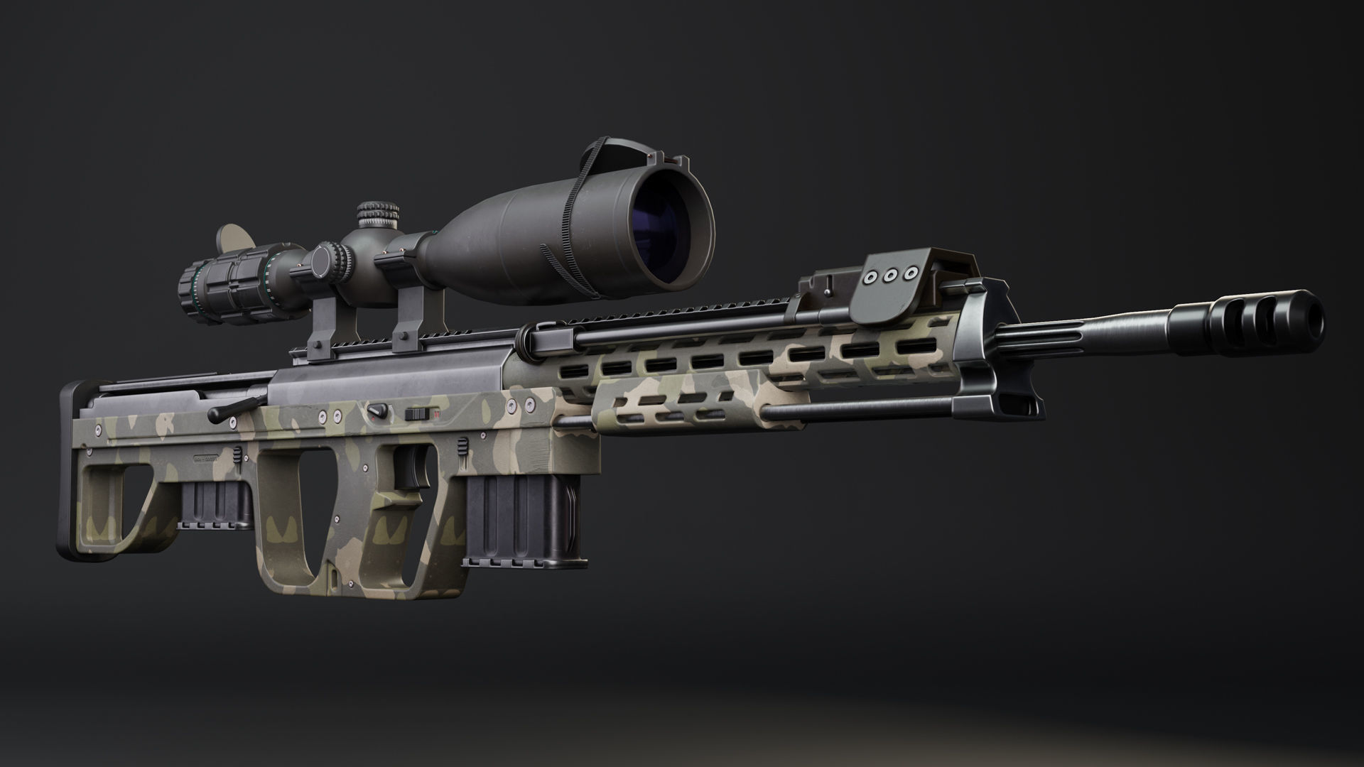 3D model DSR 1 modified VR / AR / low-poly | CGTrader
