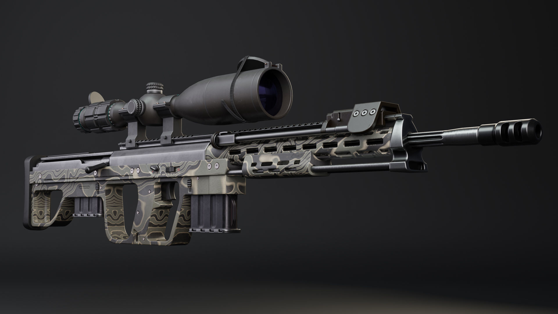 3D model DSR 1 modified VR / AR / low-poly | CGTrader