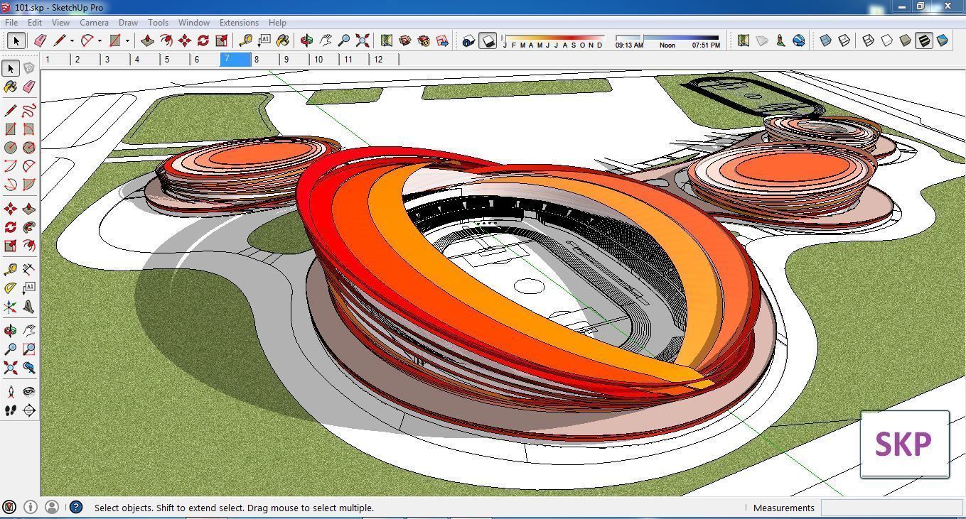 Sketchup Sport - Stadium 101 3D model | CGTrader