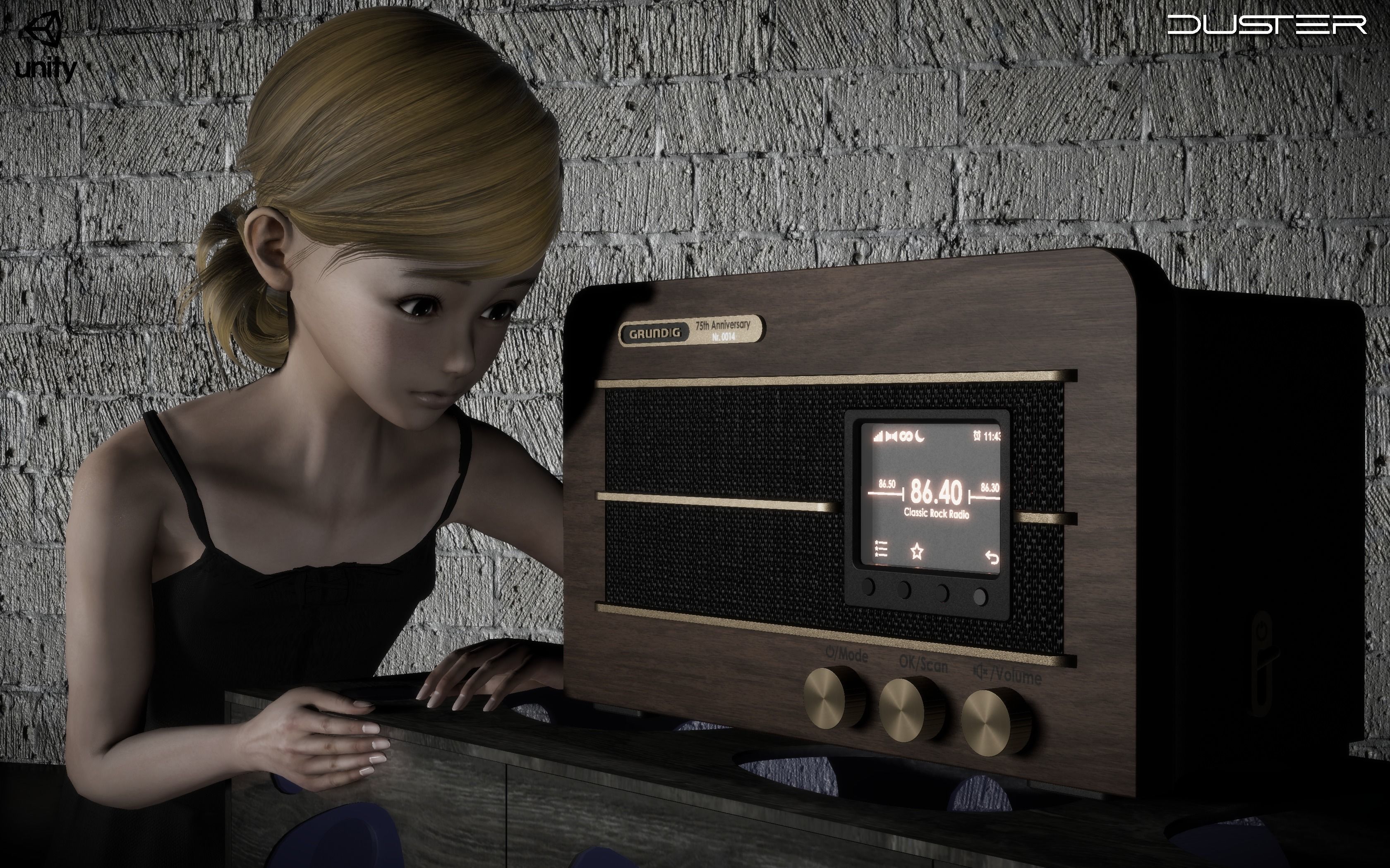 Grundig Heinzelmann Radio - Blender 3D model 3D model | CGTrader