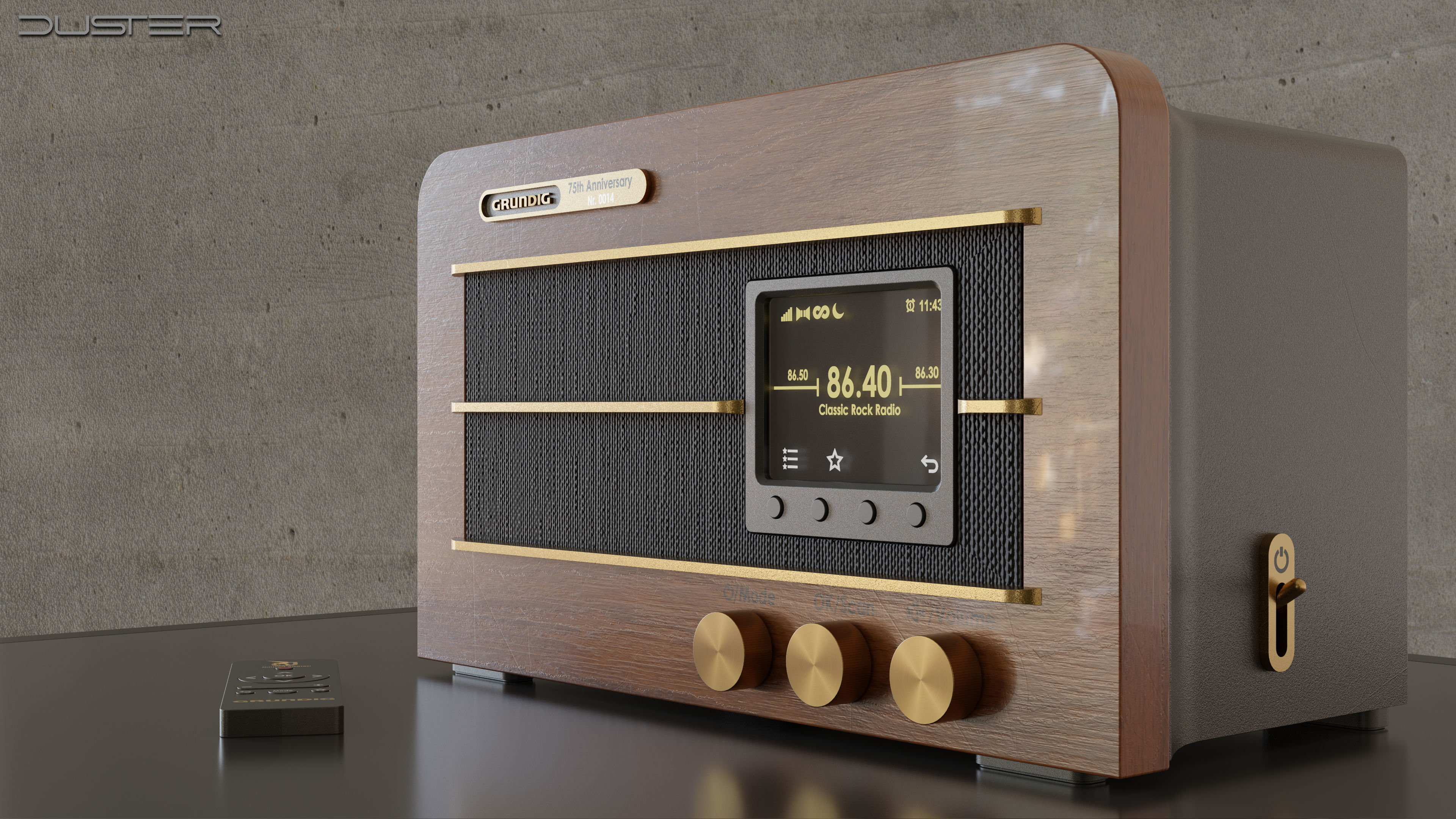 Grundig Heinzelmann Radio - Blender 3D model 3D model | CGTrader