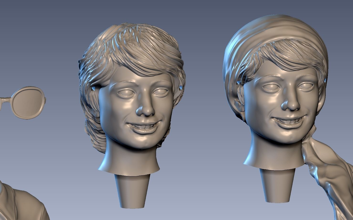 James Hunt and Suzy Miller 3D model 3D printable | CGTrader
