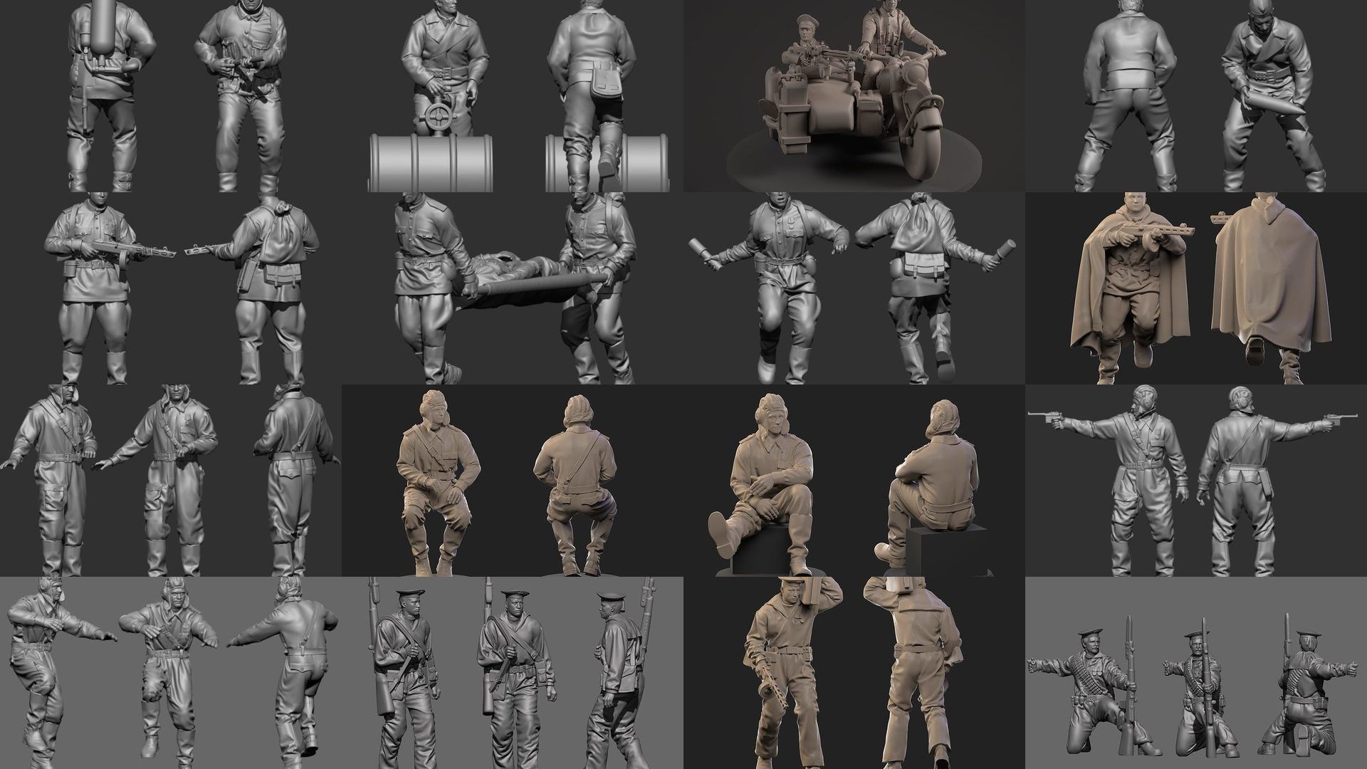 Ultimate Army soldiers Collection | CGTrader
