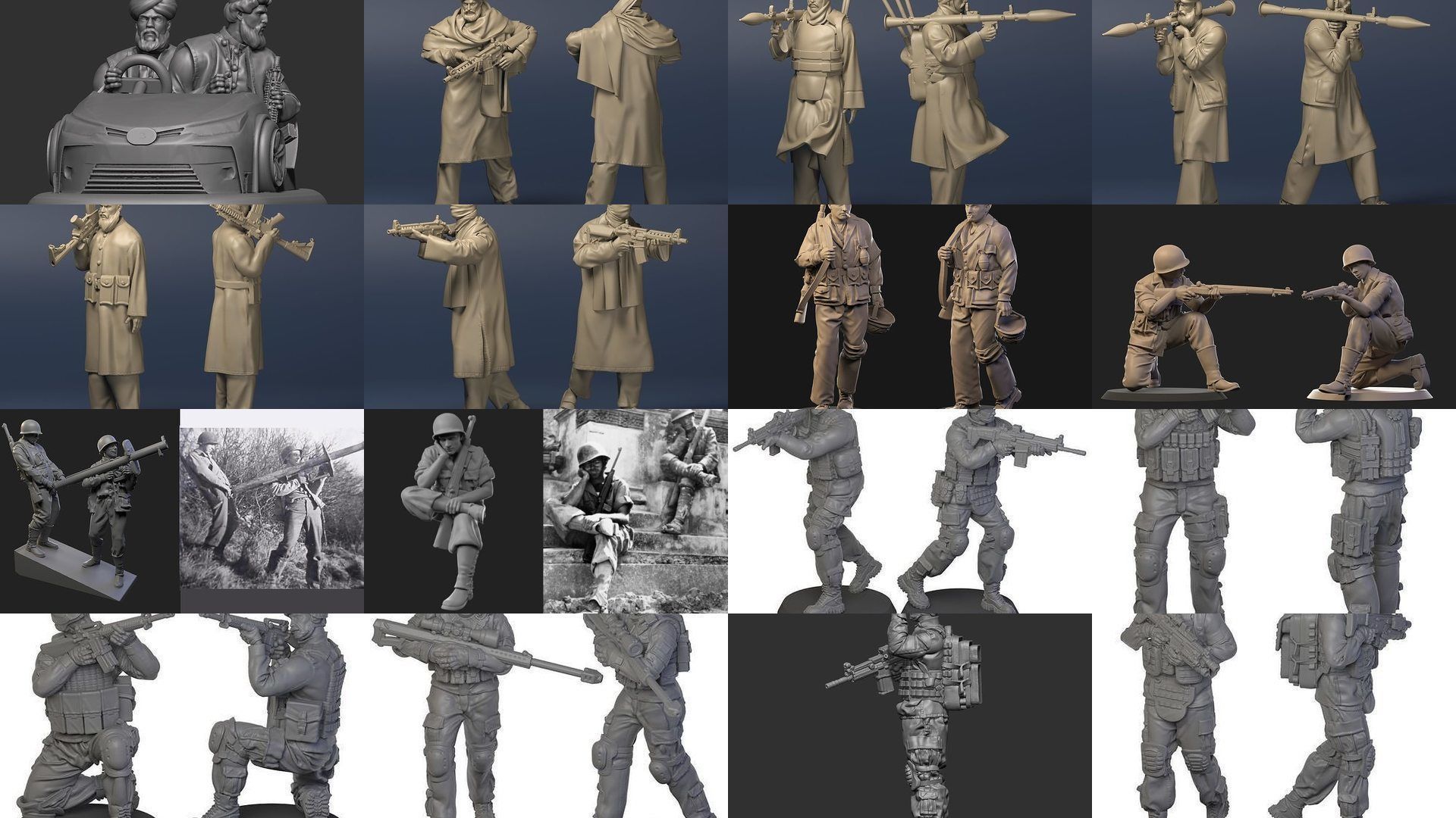 Ultimate Army soldiers Collection | CGTrader