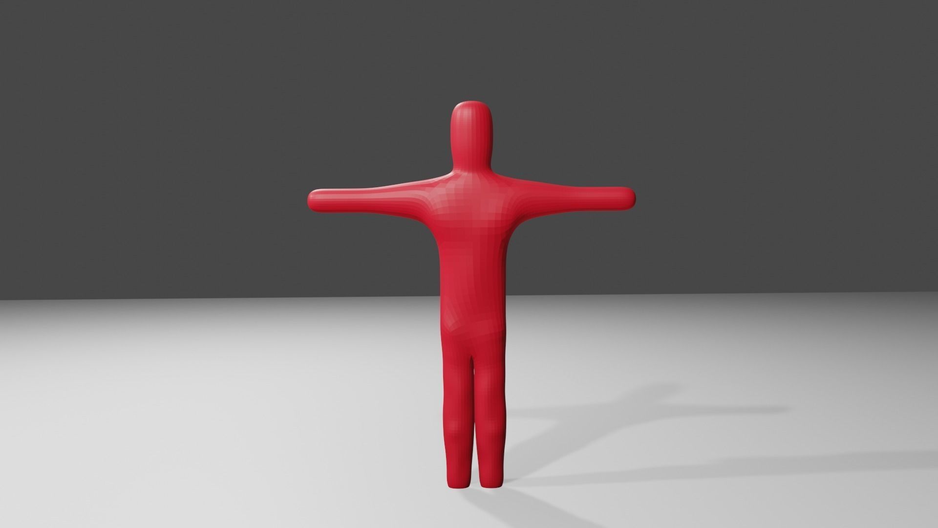 6 Rigged Low-Poly Character Mesh free VR / AR / low-poly 3D model ...