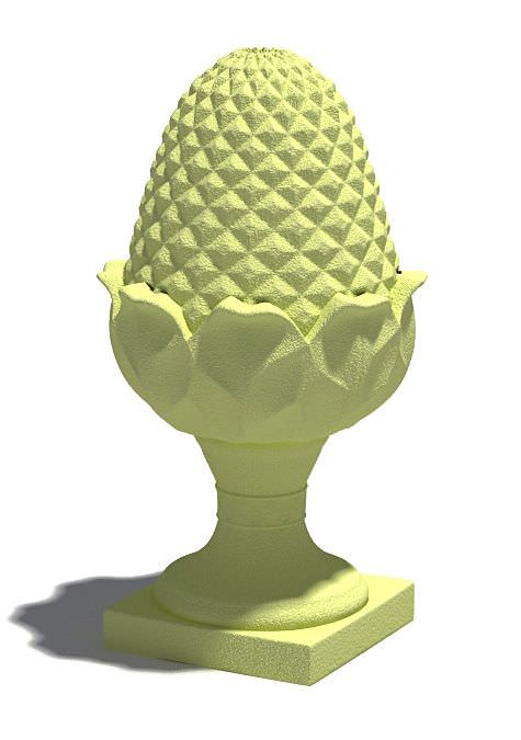 Egg Shaped Sculpture 3D model | CGTrader