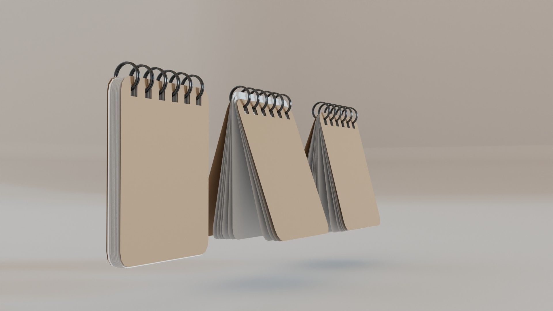 NotePad Memo Pad 3D illustartion 3D model | CGTrader