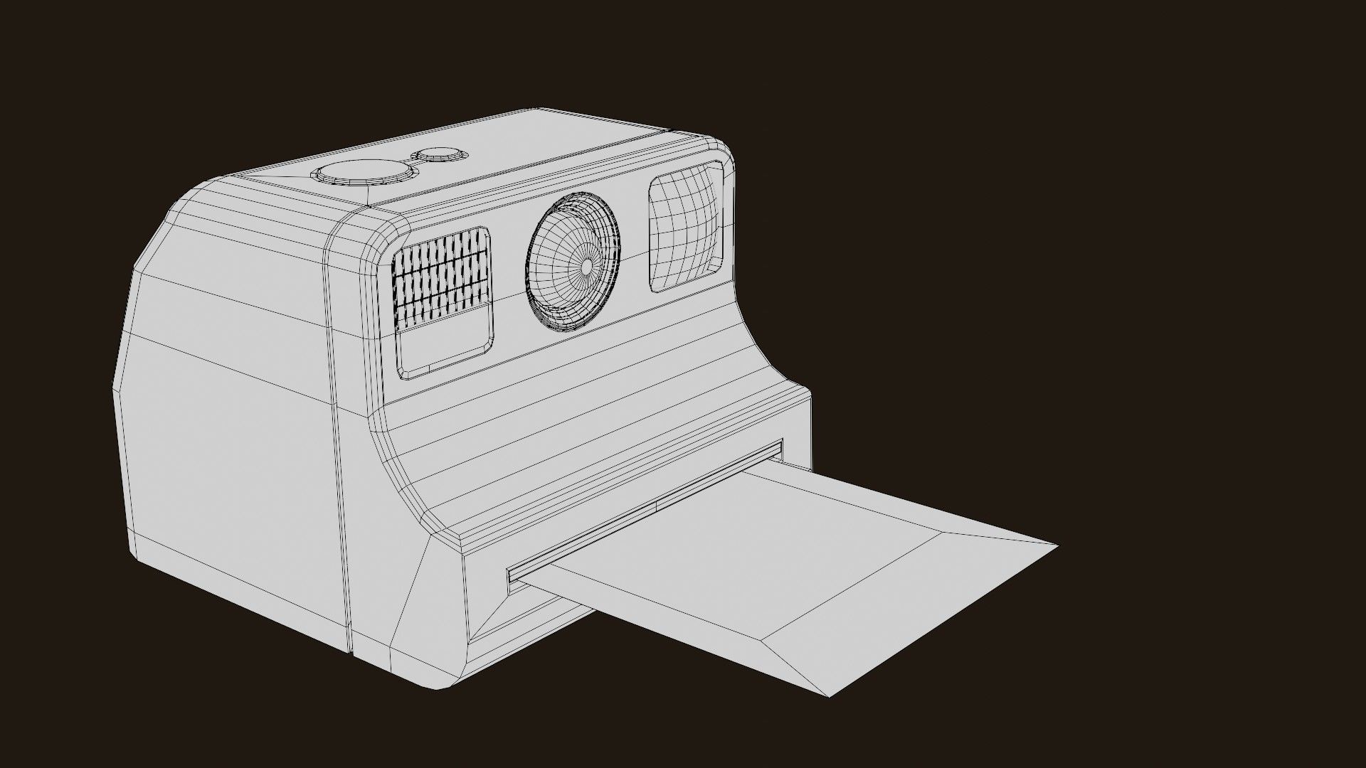 Polaroid 3D illustration 3D model | CGTrader
