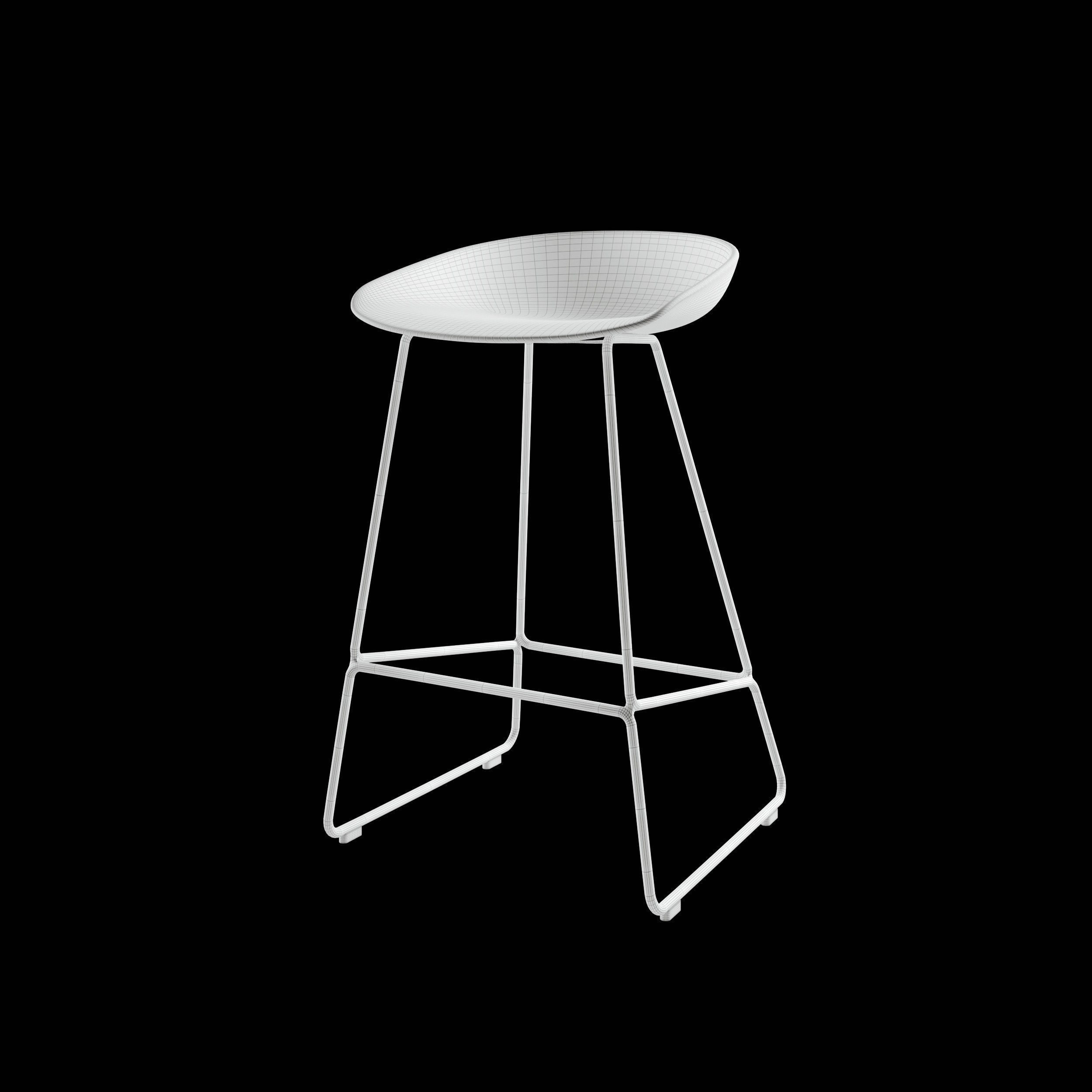 about a stool AAS38 76cm by HAY 3D model | CGTrader