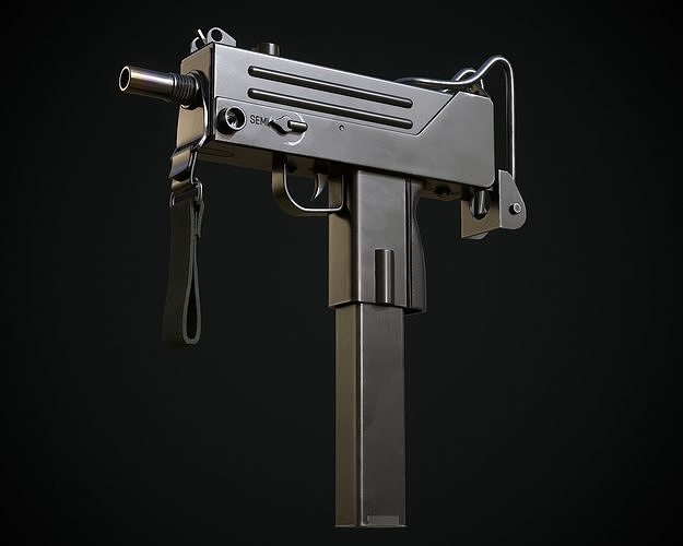 3D model Mac 10 VR / AR / low-poly | CGTrader