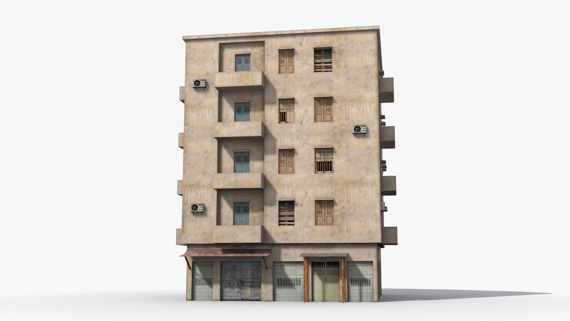 3D model Arab Middle East Building x10 VR / AR / low-poly | CGTrader