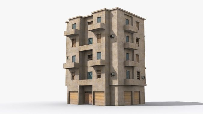 3D model Arab Middle East Building x12 VR / AR / low-poly | CGTrader