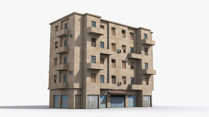 3D model Arab Middle East Building x13 VR / AR / low-poly | CGTrader