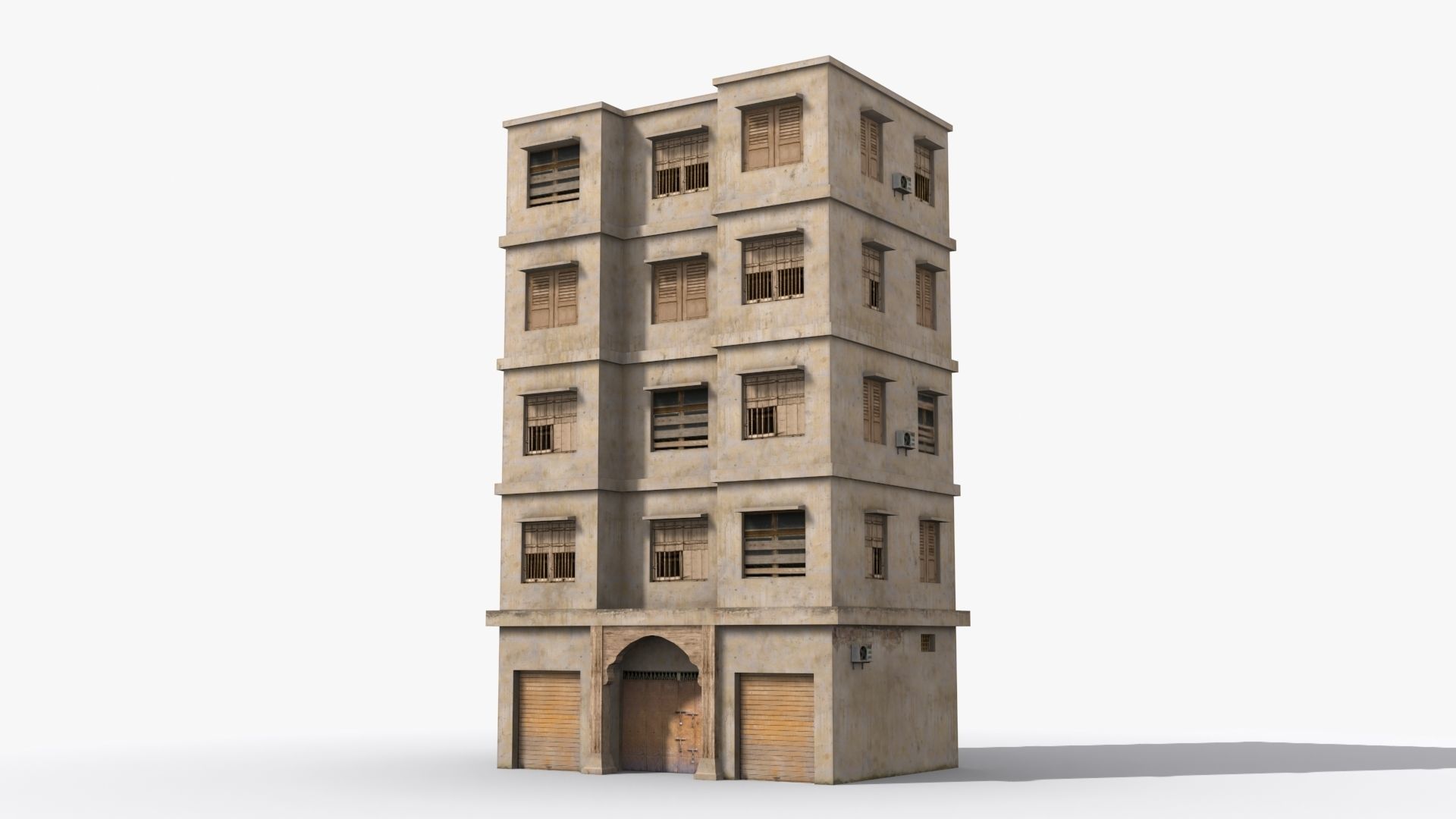 3D model Arab Middle East Building x16 VR / AR / low-poly | CGTrader