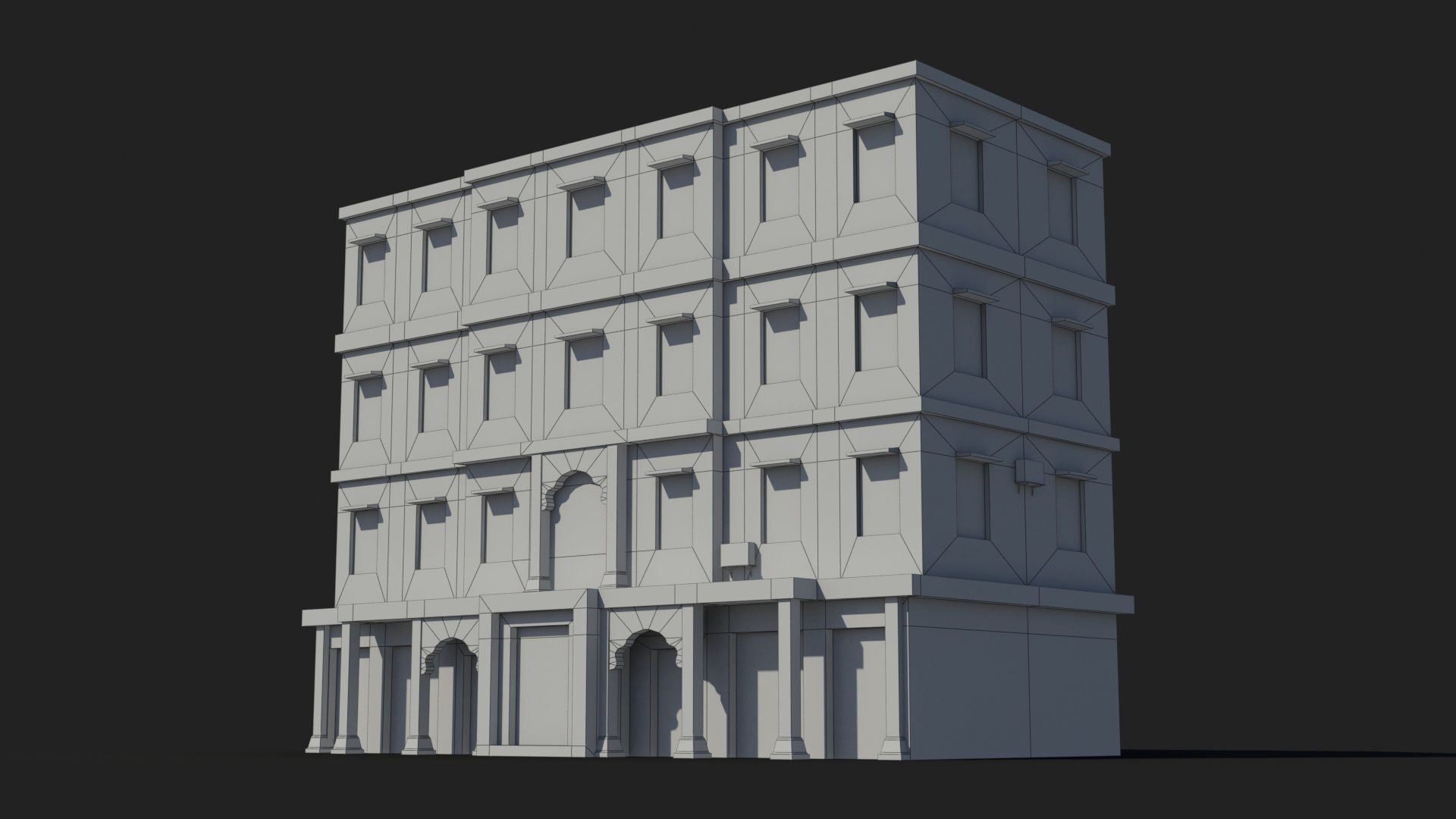 3D model Arab Middle East Building x32 VR / AR / low-poly | CGTrader