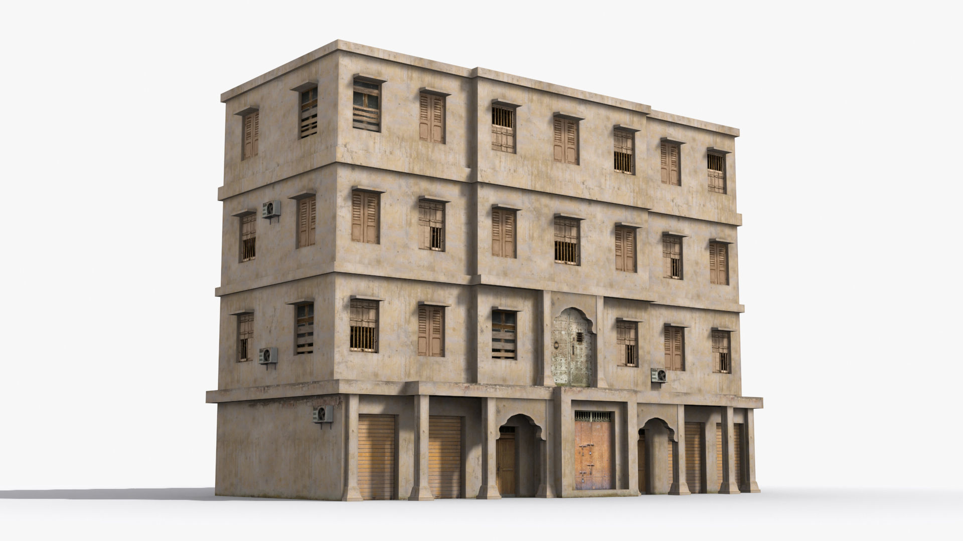 3D model Arab Middle East Building x32 VR / AR / low-poly | CGTrader