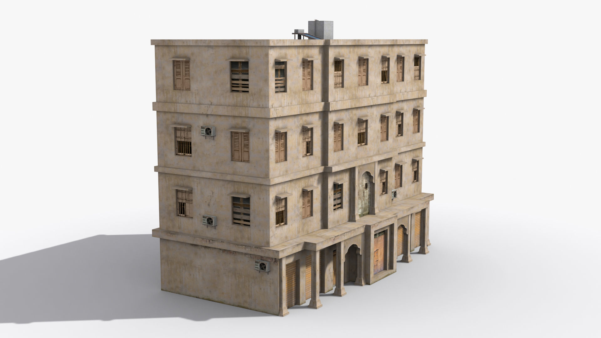 3D model Arab Middle East Building x32 VR / AR / low-poly | CGTrader