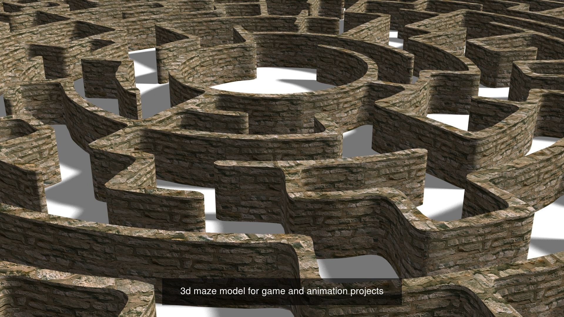 3D Model Collection 3D Maze models for game and animations VR / AR ...